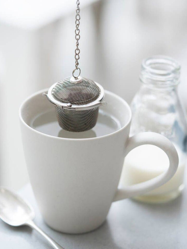 Stainless steel tea basket - The Natural Living Shop