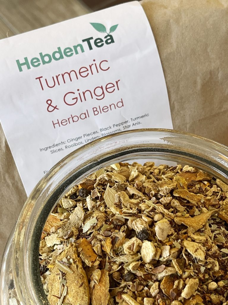 Turmeric and Ginger Hebden Tea - The Natural Living Shop