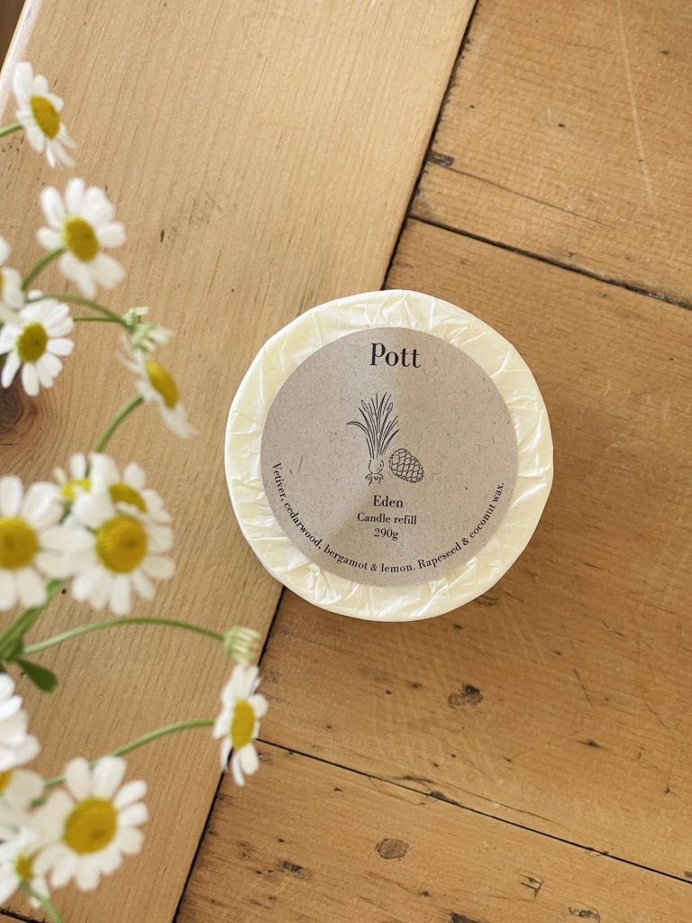 Pott Candle - Refill - The Natural Living Shop